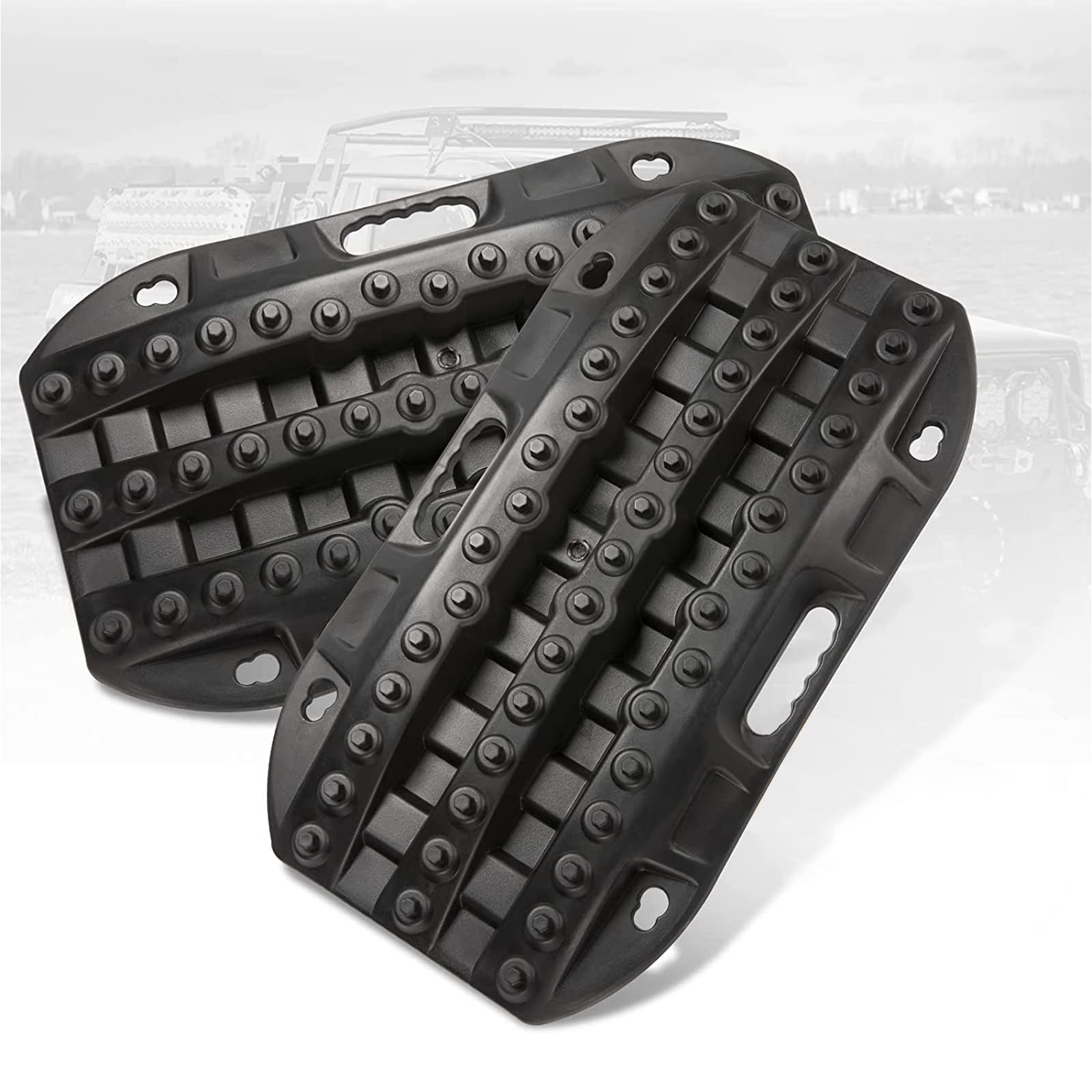 Bunker INDUST Off-Road Traction Boards, 2 Pcs Recovery Tracks Traction ...