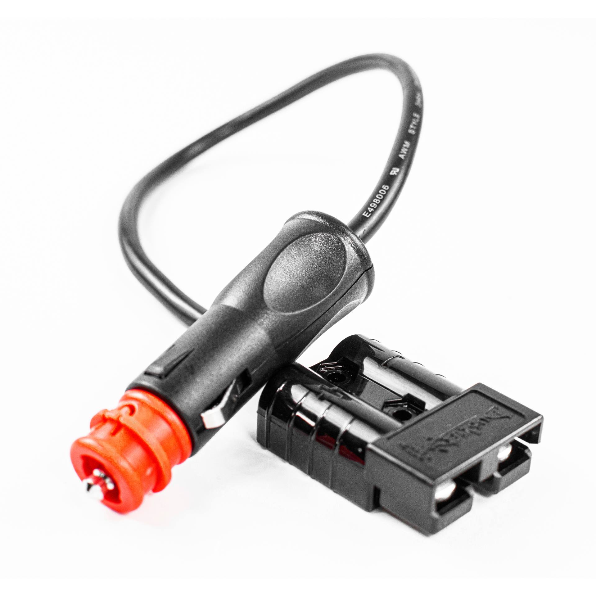 CIGARETTE MERIT PLUG WITH 30CM 16AWG CABLE TO CONNECTOR. – Duskie